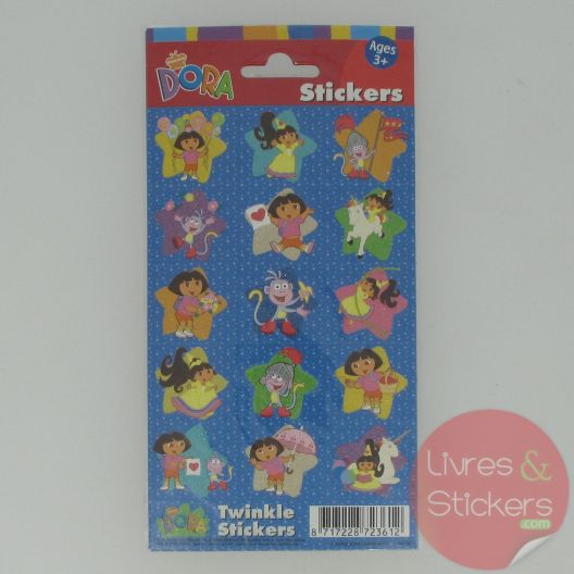 Dora twinkle stickers 2 - LIVRES et STICKERS