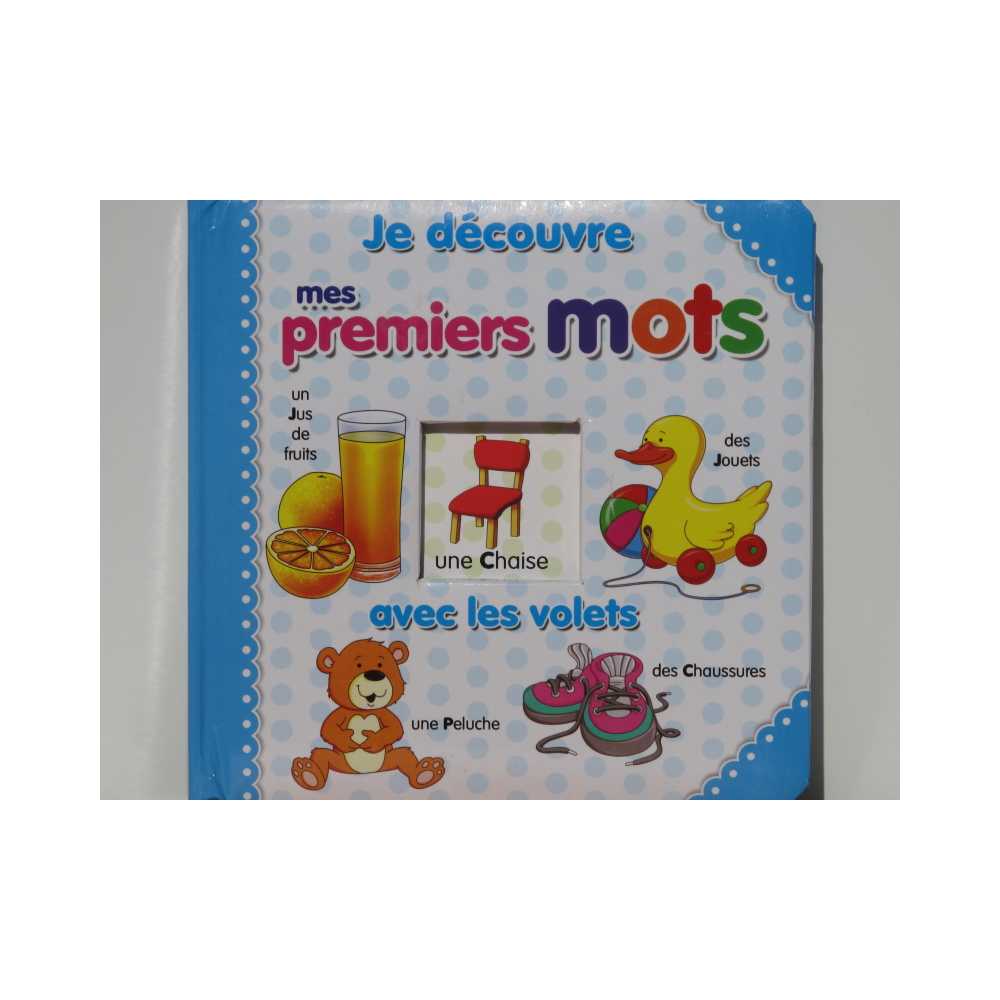 Je decouvre mes premiers mots - LIVRES et STICKERS